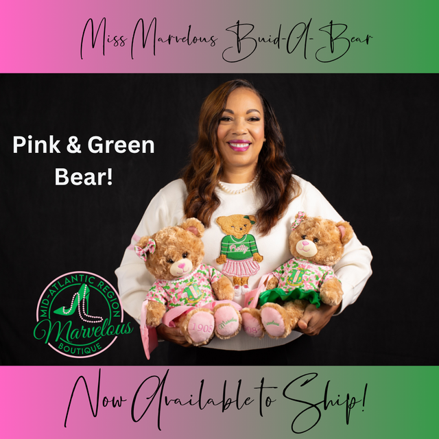 Double Ship - (MISS MARVELOUS) Build-a-Bear - TWO BEARS (Shipping ONLY)